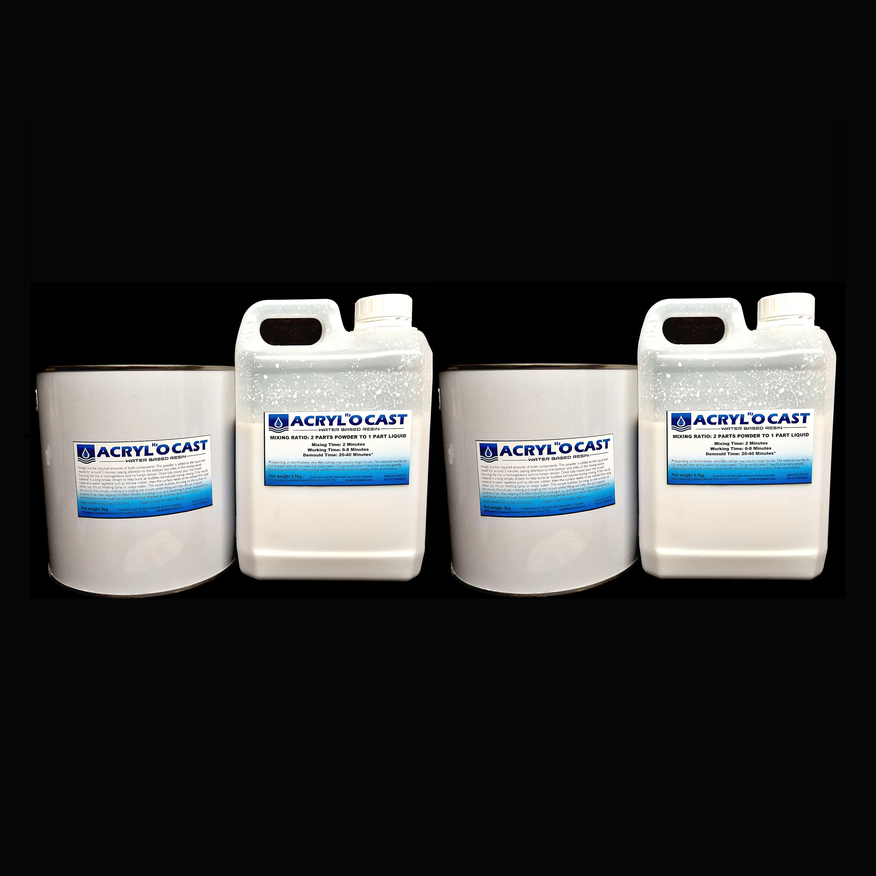 Acrylic Resin DWR plastics